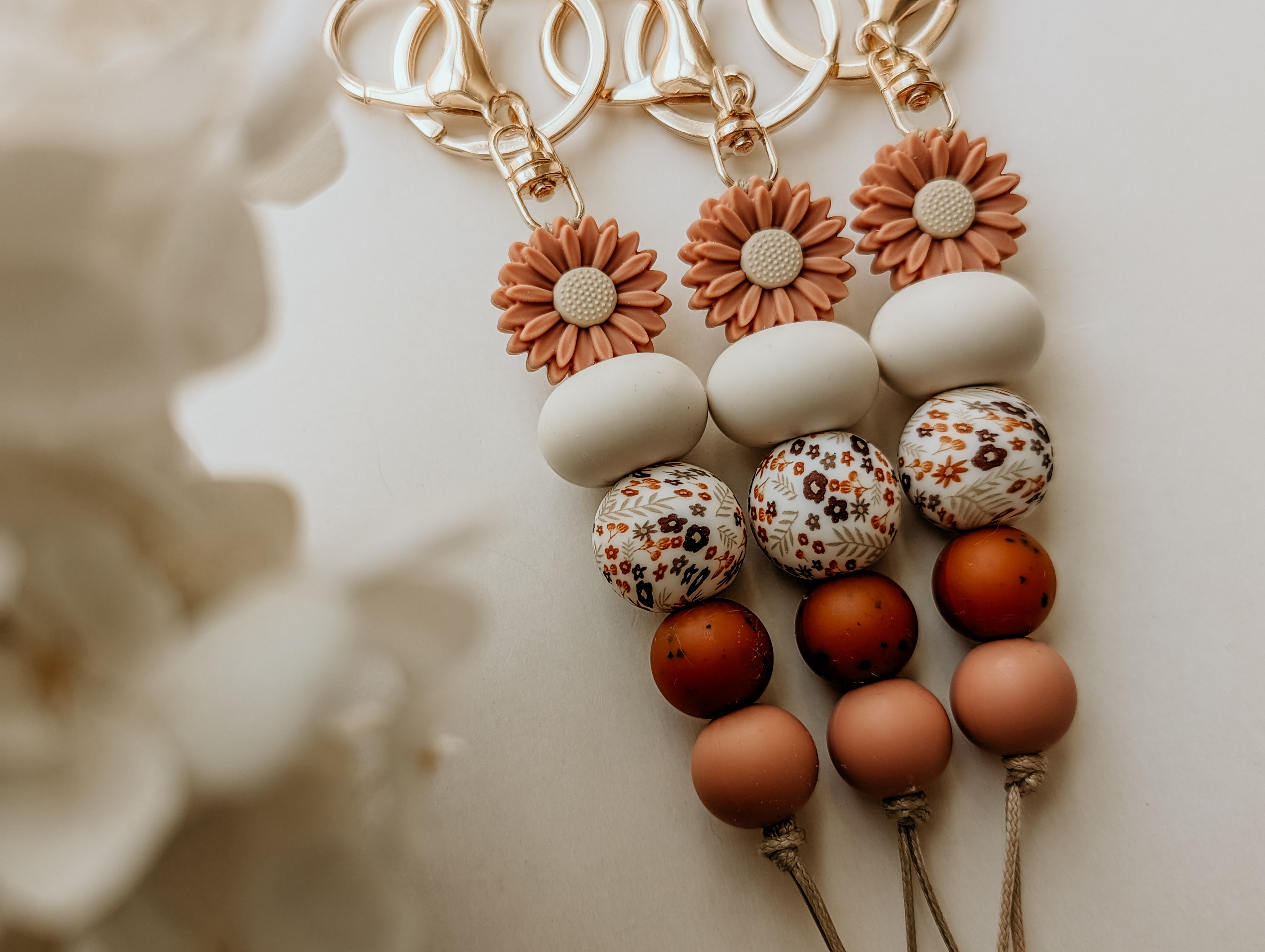 Desert Flower Keyrings – Kraft Creacion